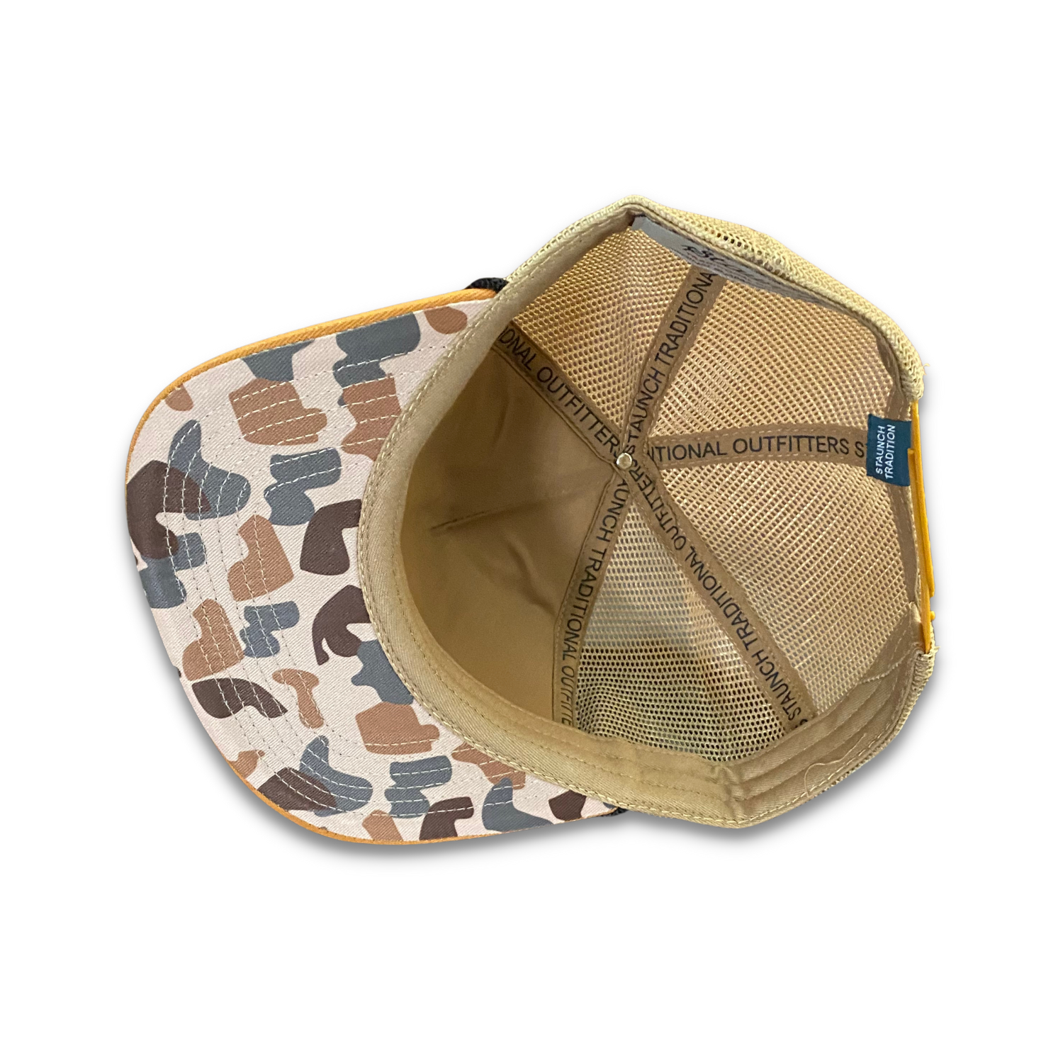 Pond Hopper Snapback - Hunter Green & Cinnamon – Rugged Pilgrim